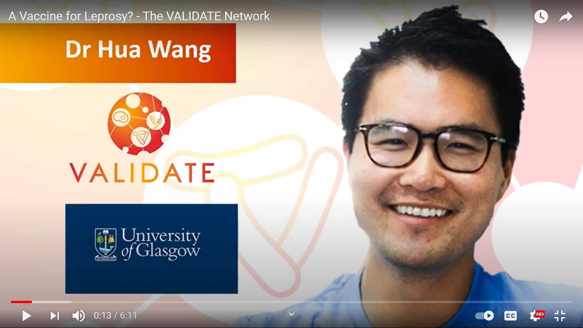 Video: A Vaccine for Leprosy? | The VALIDATE Network