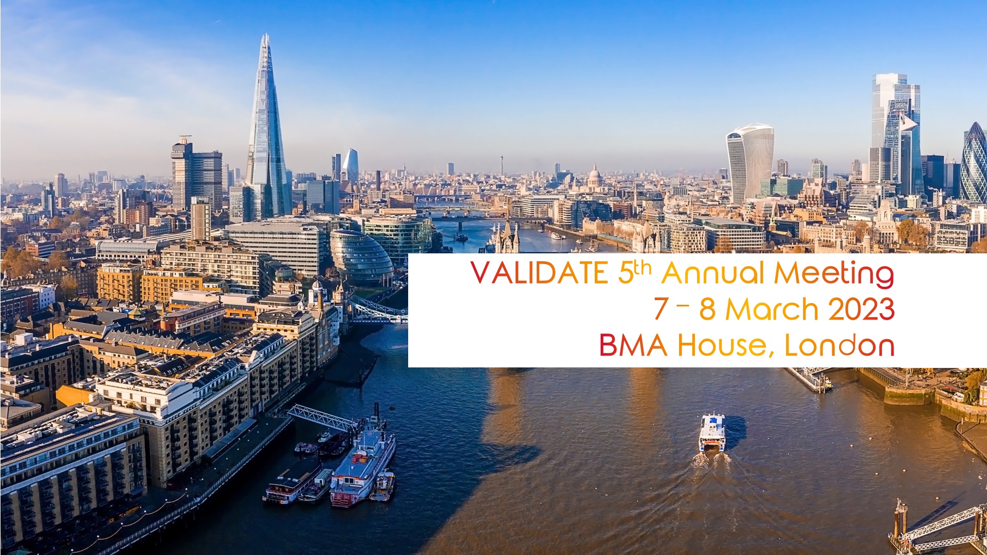 VALIDATE 5th Annual Meeting | The VALIDATE Network VALIDATE 5th Annual Meeting | The VALIDATE Network