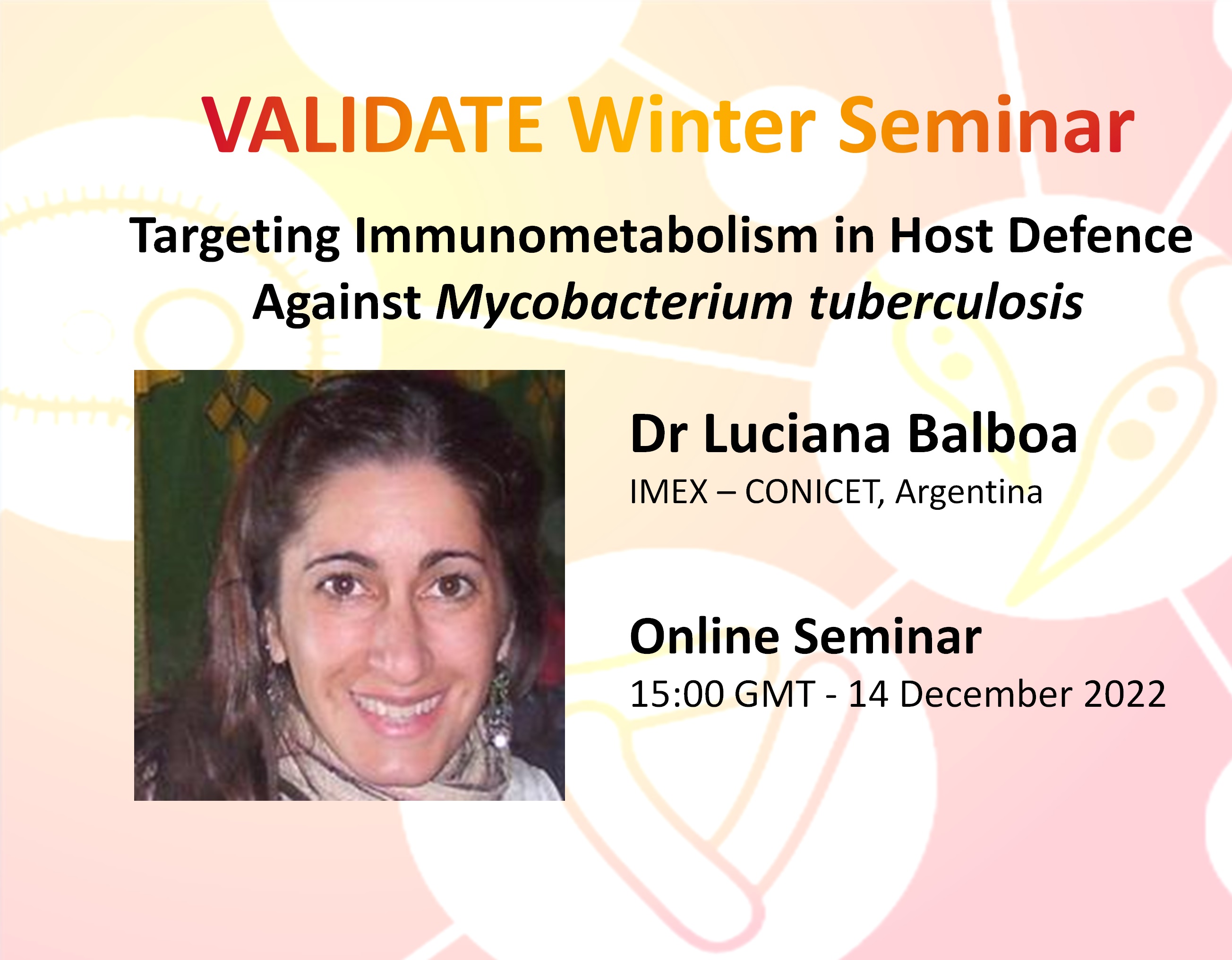 Validate Winer Seminar Targeting Immunometabolism In Host Defence Against Mycobacterium