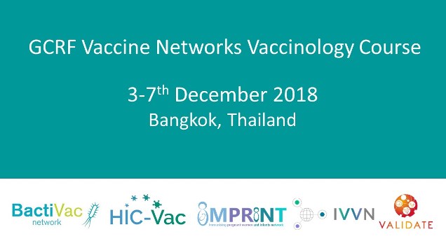 GCRF Vaccine Networks joint Vaccinology Workshop | The VALIDATE Network
