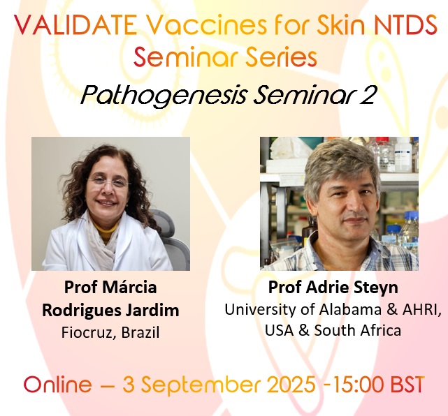 VALIDATE Vaccines for Skin NTDs Seminars - Pathogenesis Seminar 2 | The VALIDATE Network